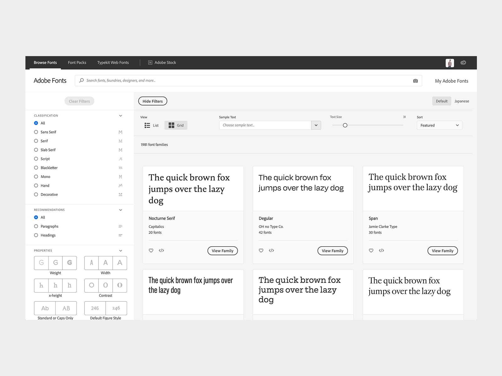 Web Fonts - Alternative Typeface Options | MadeByShape