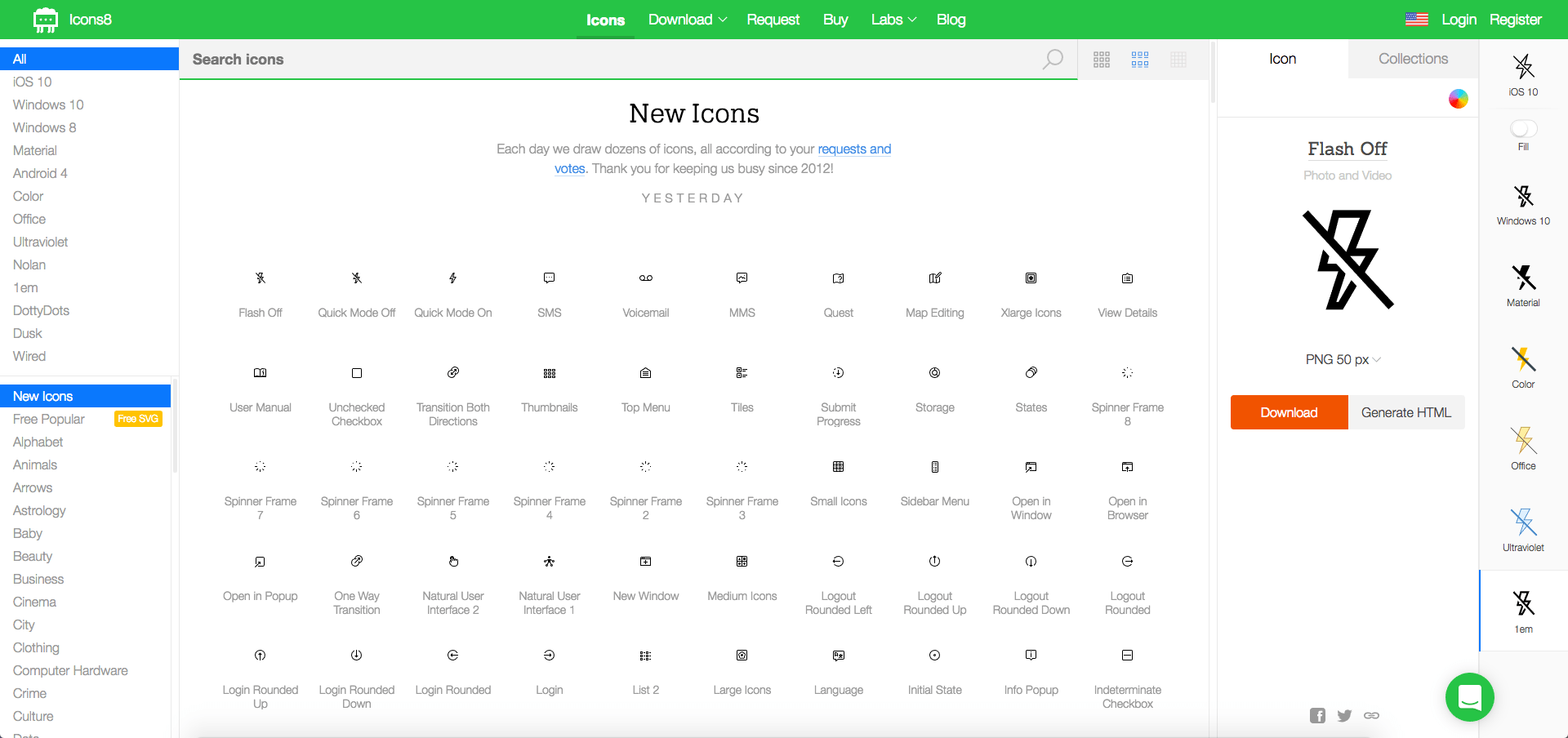 My Top 5 Free Icon Websites | MadeByShape