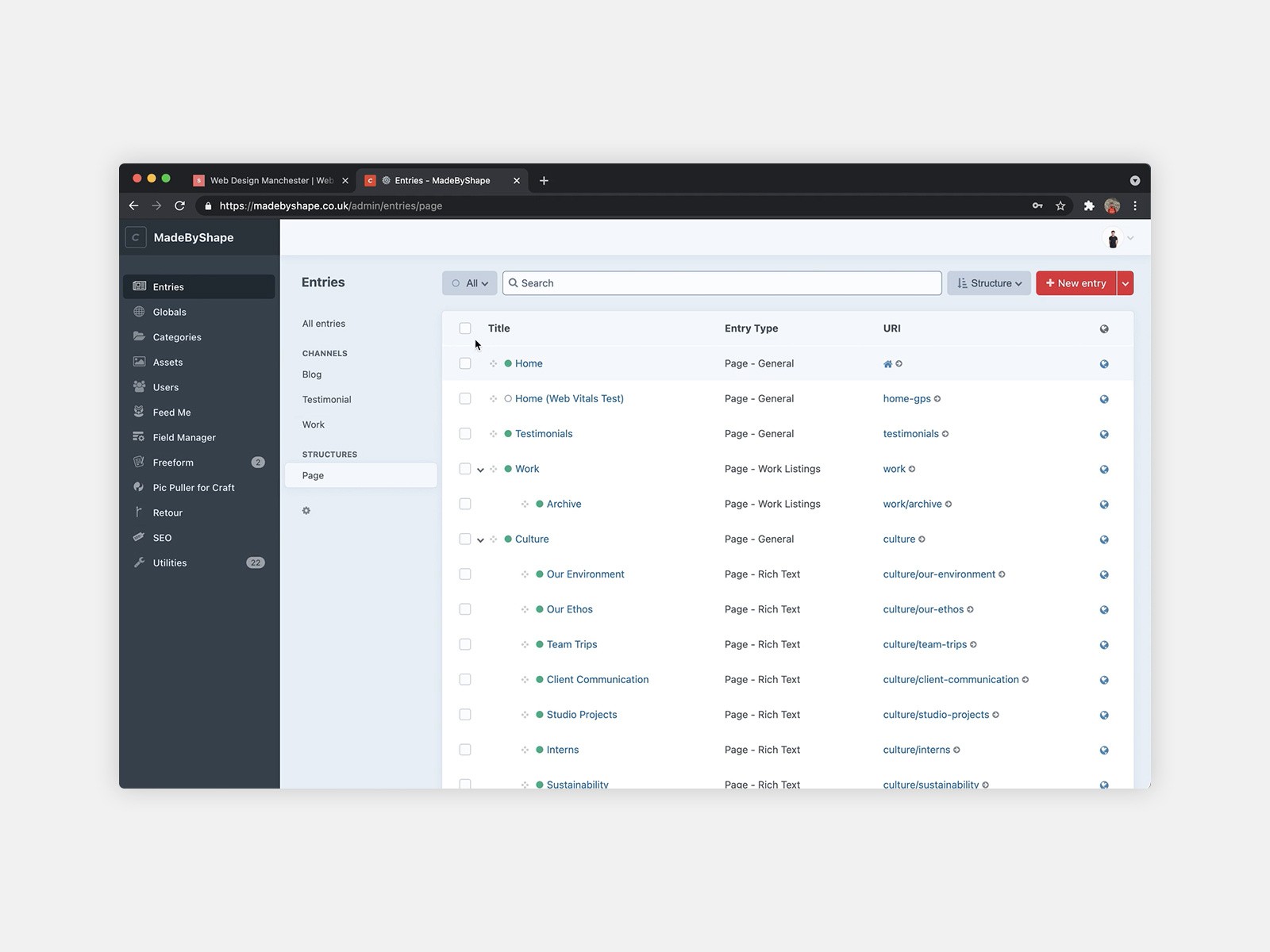Craft CMS Tutorial Video | MadeByShape