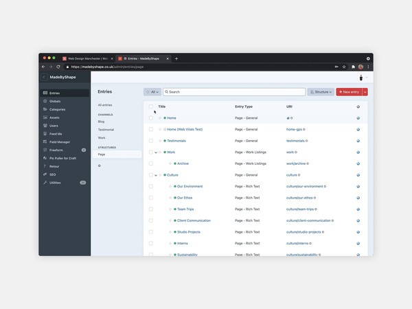 Craft CMS Tutorial Video | MadeByShape