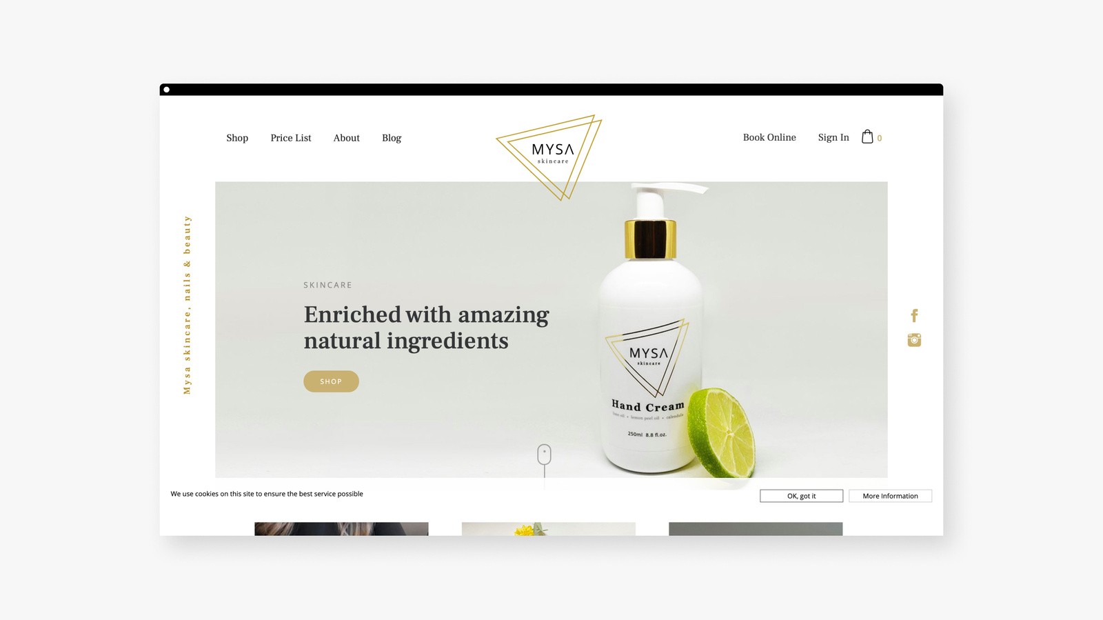 Mysa Skincare | MadeByShape