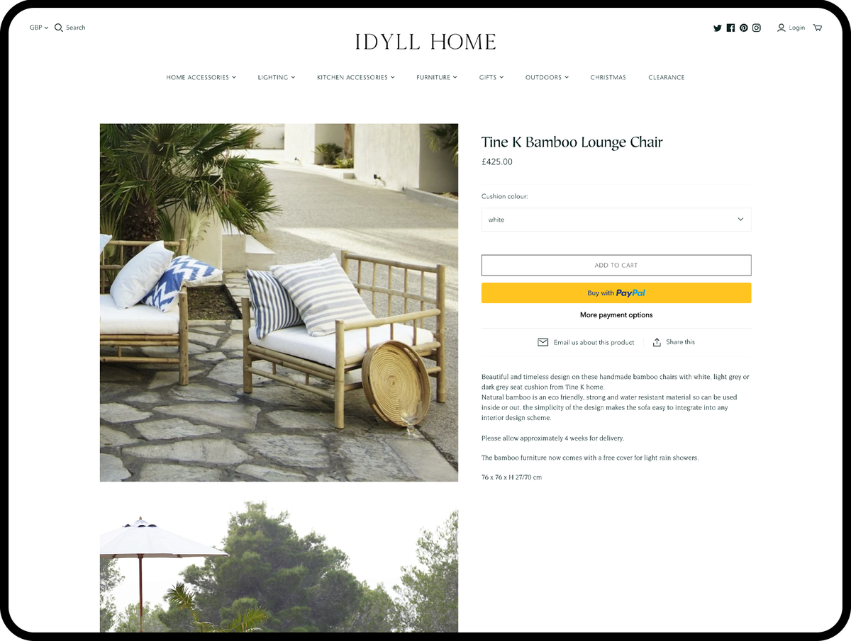 Idyll Home | MadeByShape