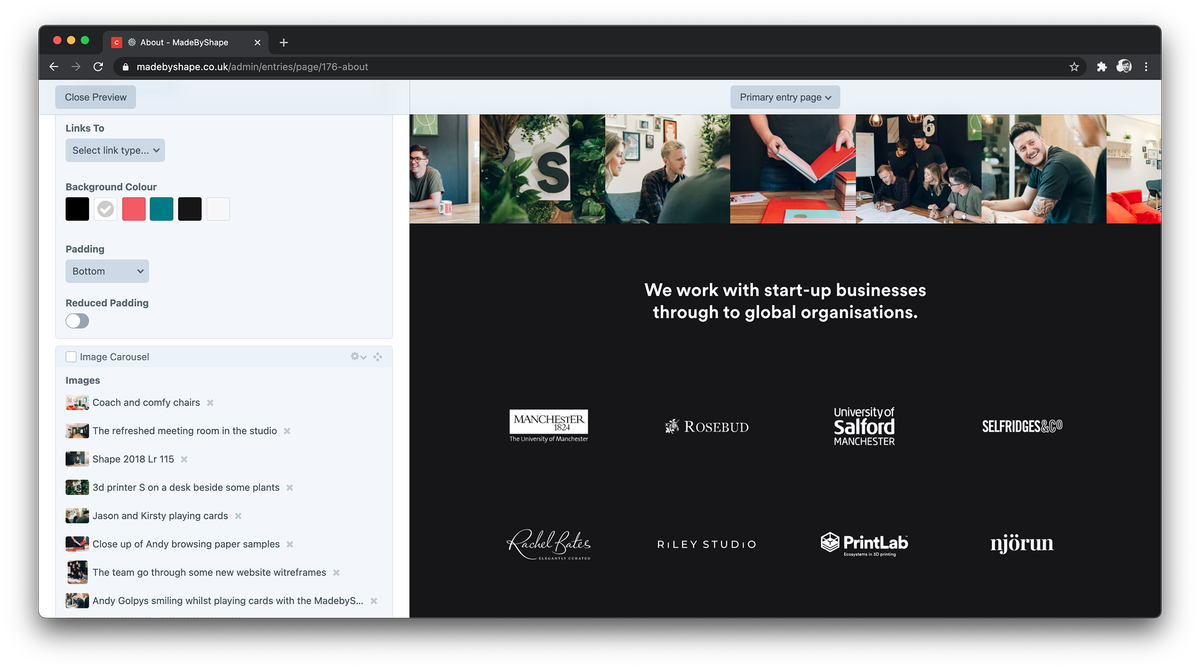 The benefits of using Craft CMS | MadeByShape