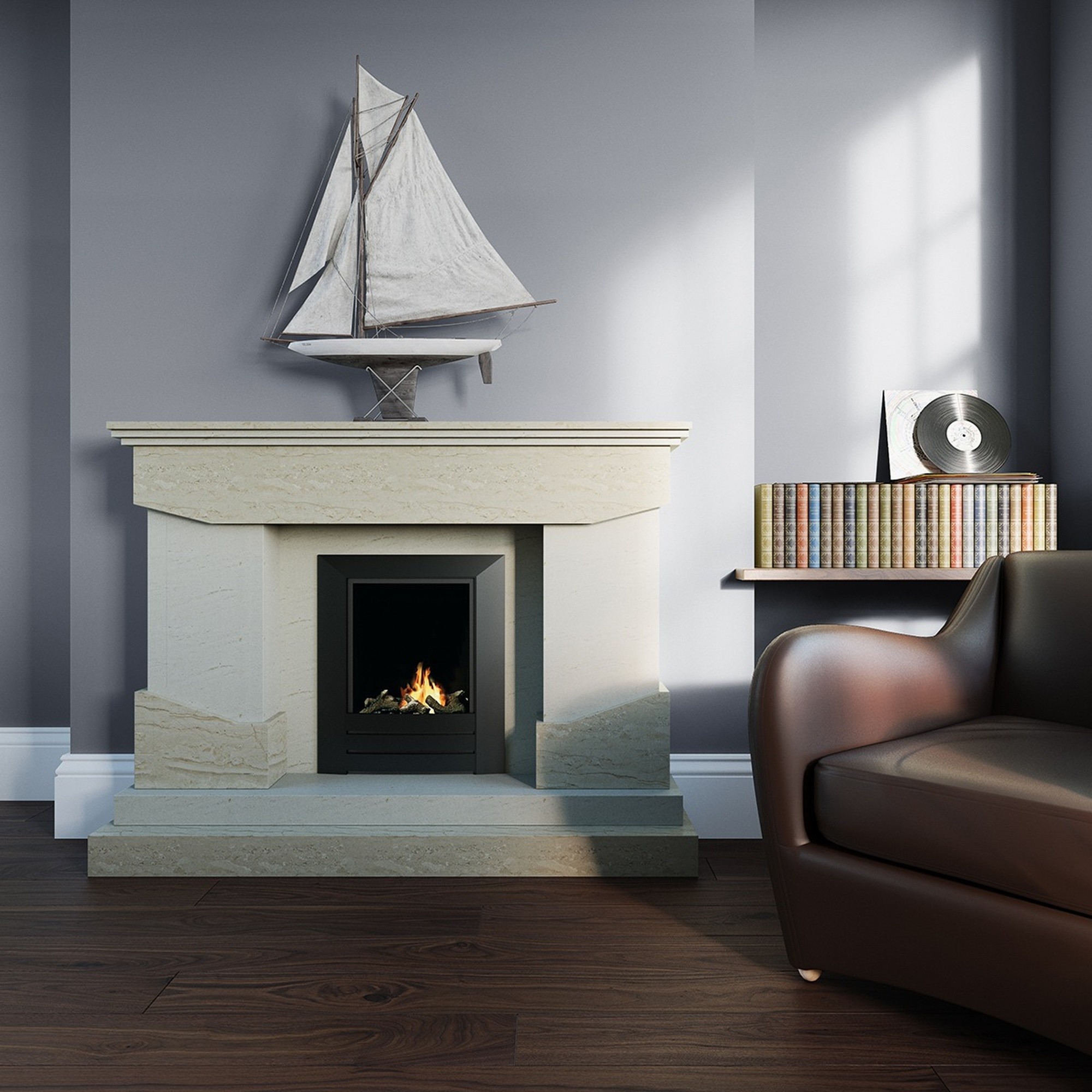 Fireplace 3D Renders | MadeByShape