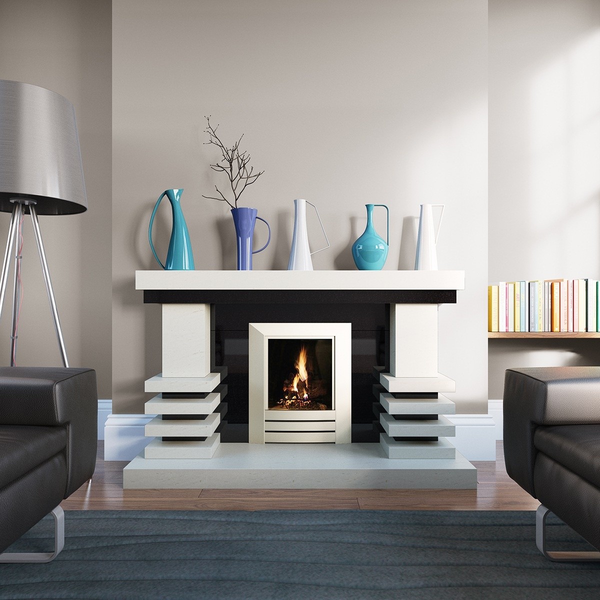 Fireplace 3D Renders | MadeByShape
