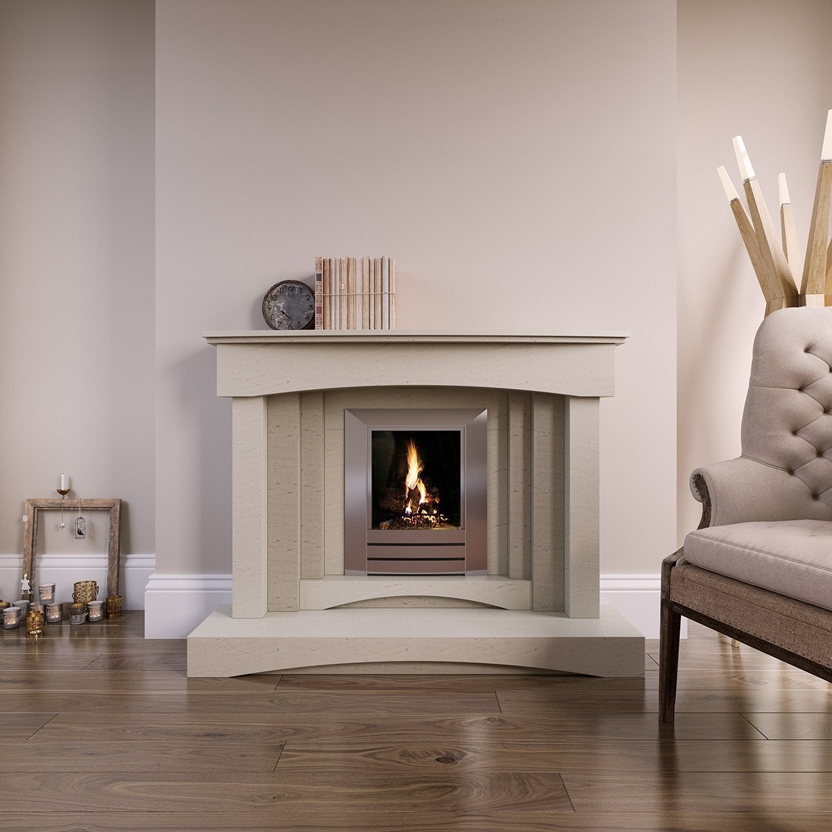 Fireplace 3D Renders | MadeByShape