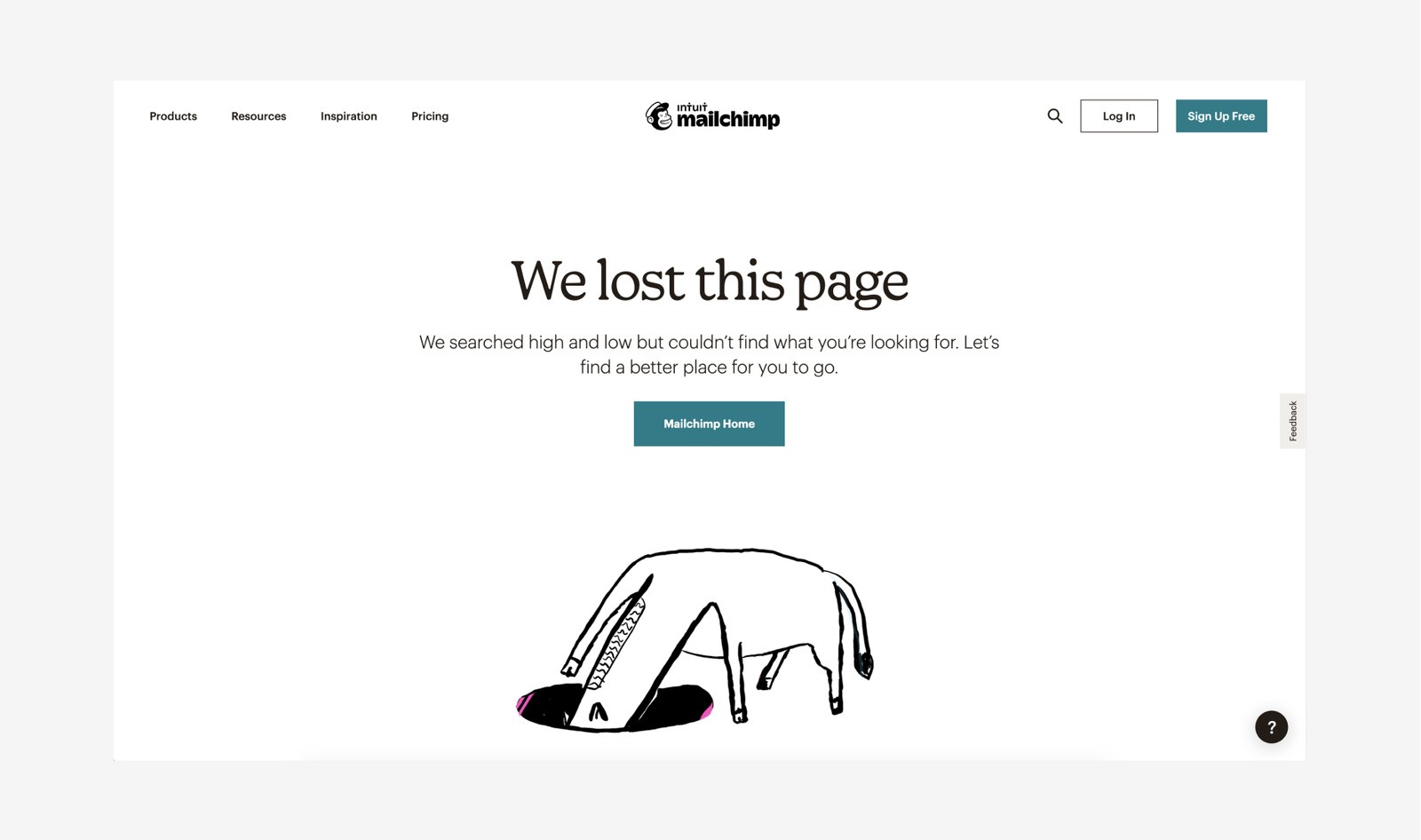 The best 404 page designs | MadeByShape