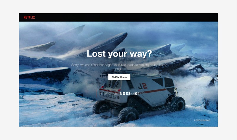 The best 404 page designs | MadeByShape