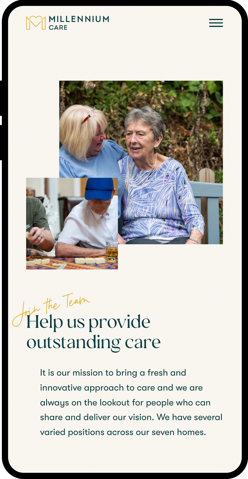 Millennium Care | MadeByShape